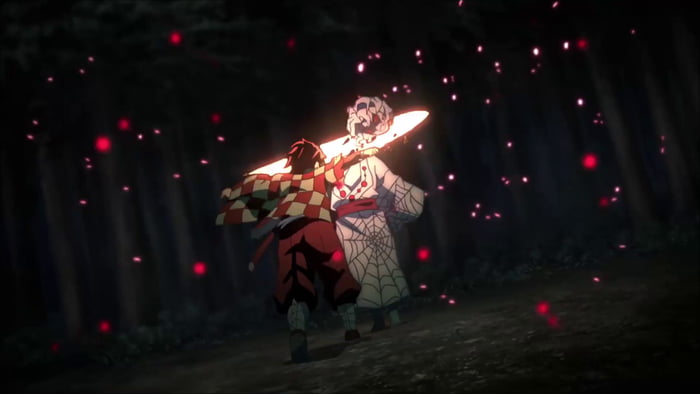 Tanjiro vs Rui Animated - 9GAG