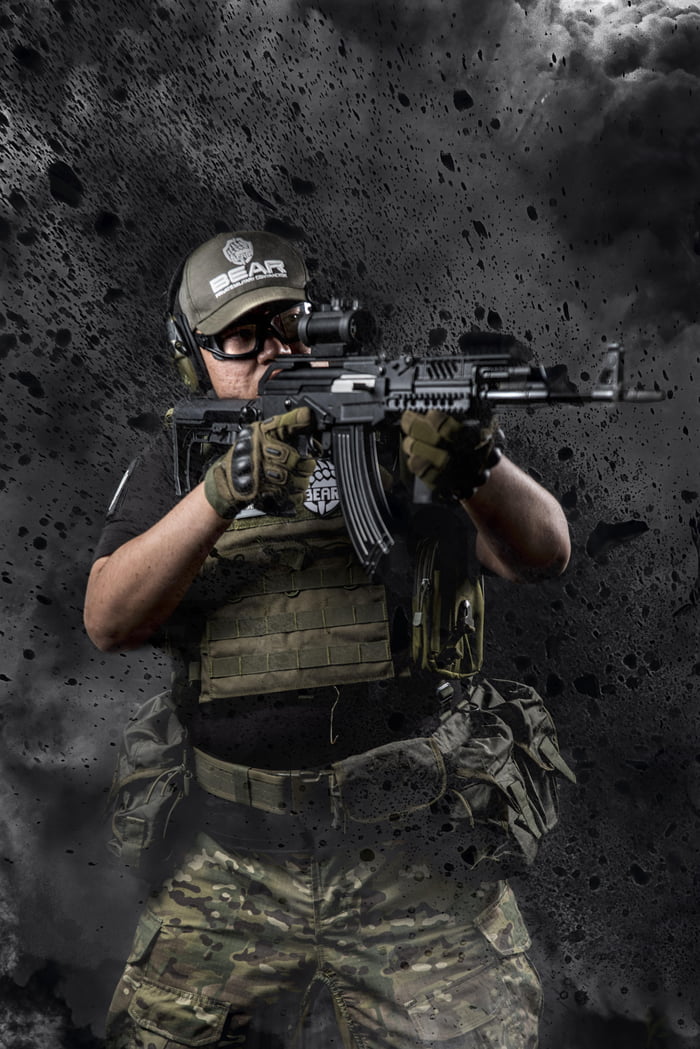 BEAR Operator airsoft loadout/cosplay - courtesy of Oneshot ...