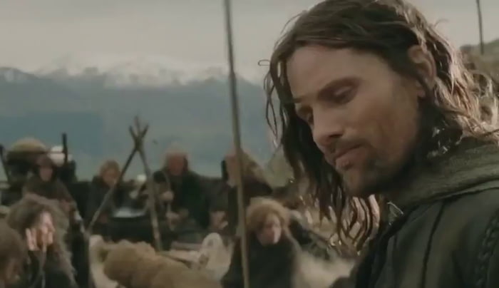 Aragorn when eating Eowyn's stew - 9GAG