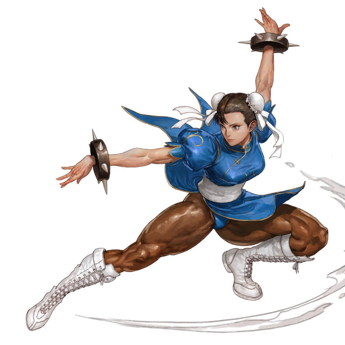 Anime Pantyhose Legs #333: Her royal thighness Chun-li (Street Fighter ...