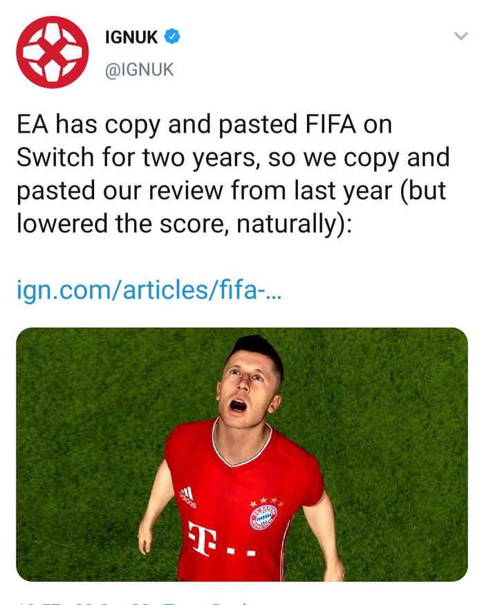 IGN being savage on FIFA - 9GAG