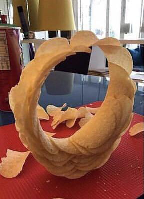 Pringle Ring: Defier of Gravity and Physics - 9GAG