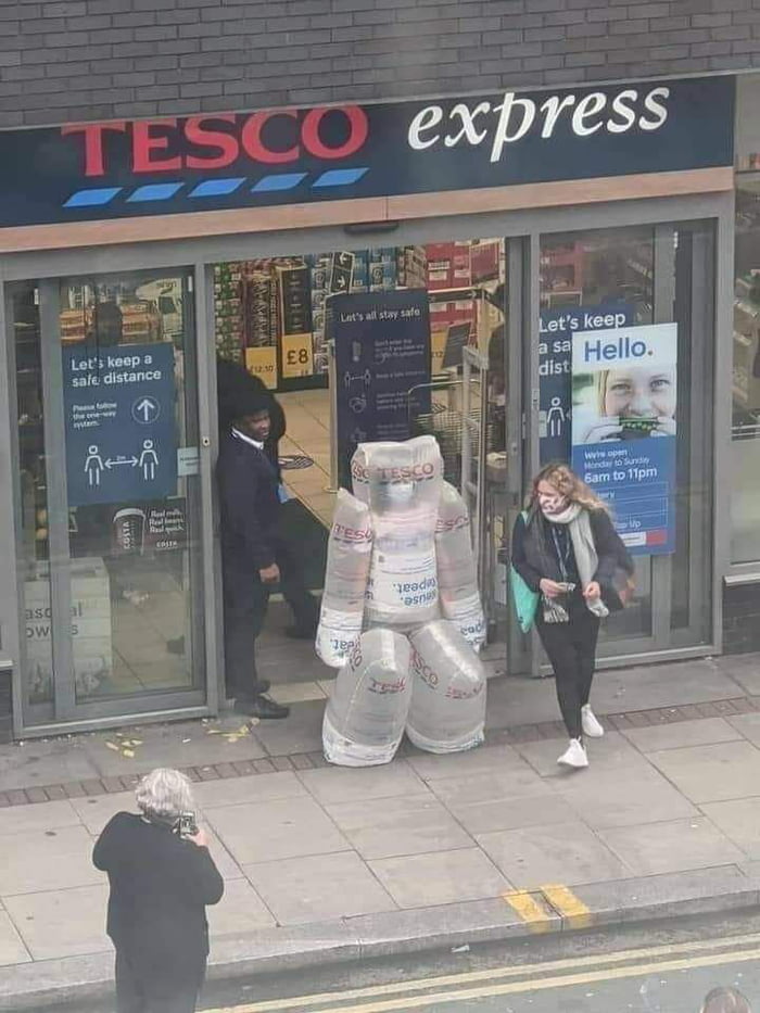 Tesco Final Boss ! - 9GAG
