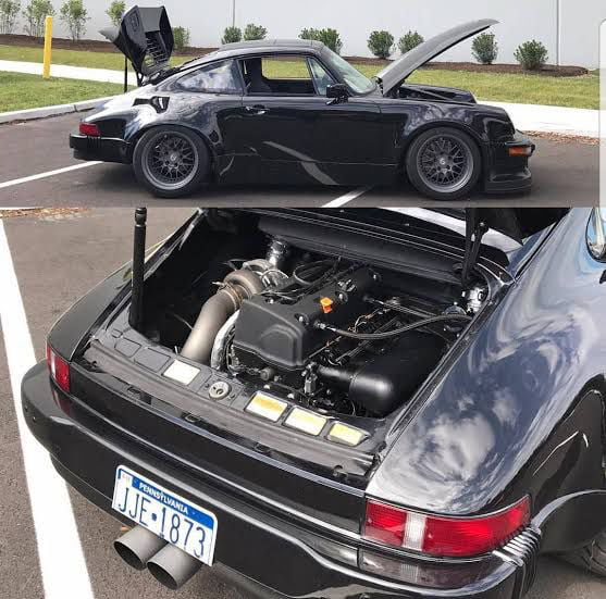 Turbo K20A swapped 964 - 9GAG
