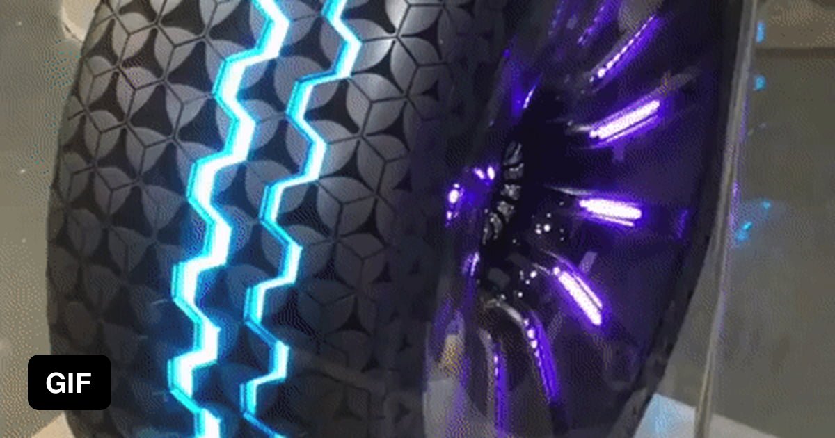Imagine this Tire as a PC build, and it "breathes" whenever it needs ...