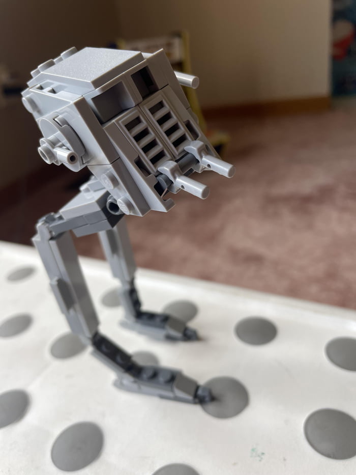 The Lego mini at-st. - 9GAG