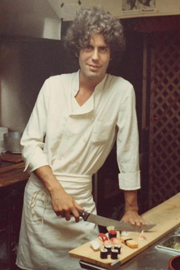 Anthony Bourdain (1980s), today would have been his 66th birthday. - 9GAG