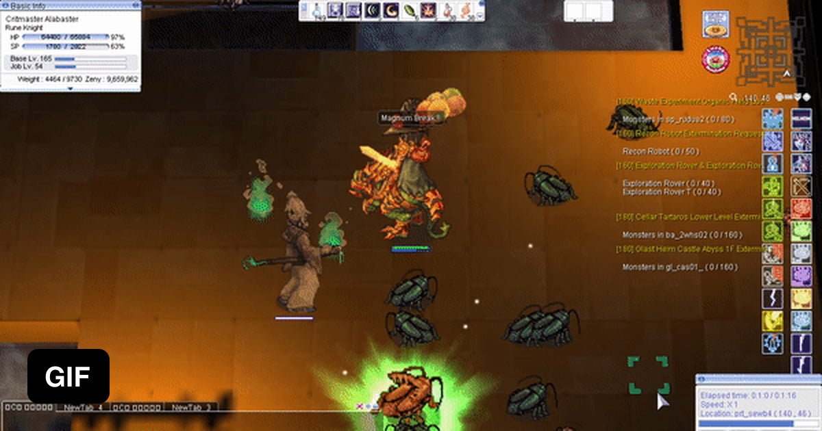 Rune Knight Solo Golden Thief bug - 9GAG