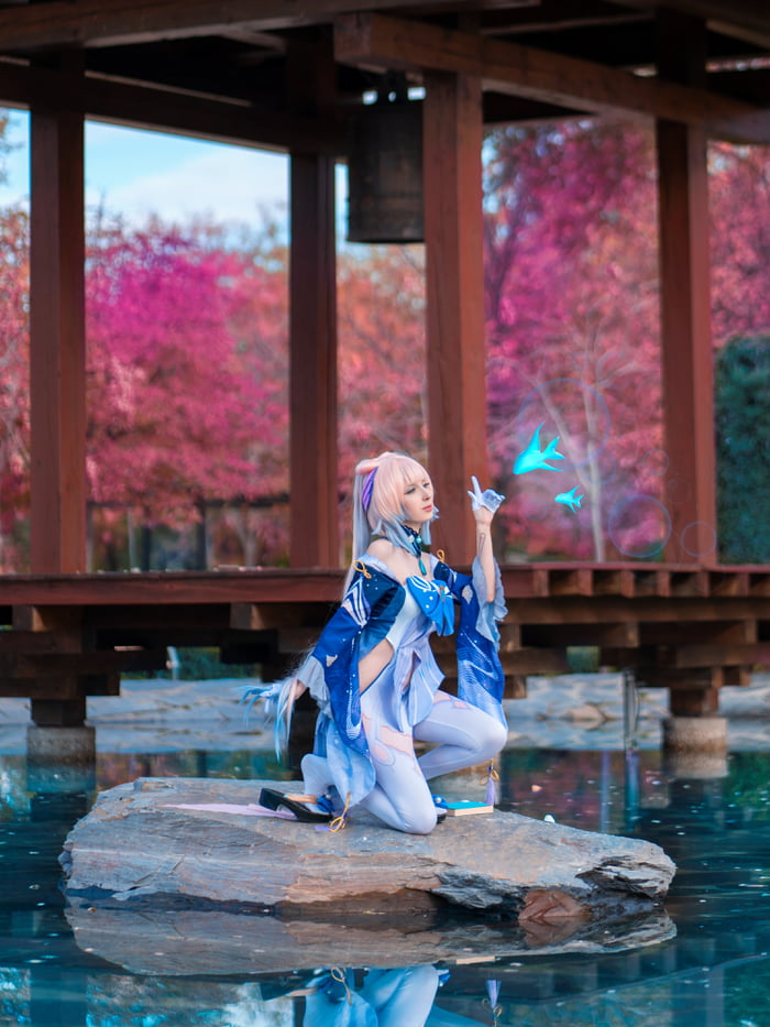 Sangonomiya Kokomi from Genshin Impact by Kerocchi - 9GAG