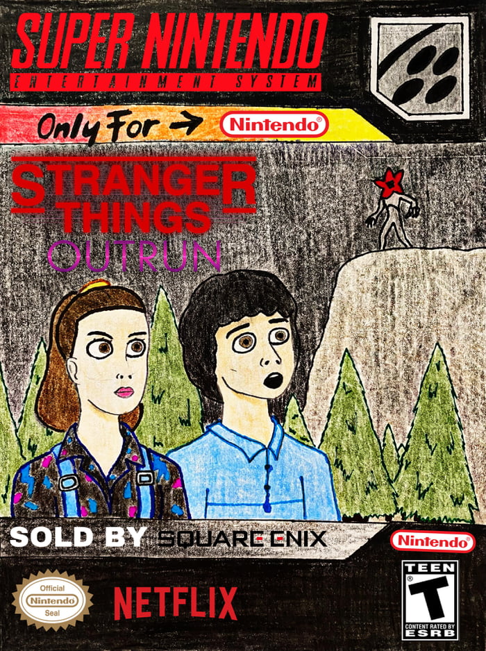 Stranger Things: Outrun (SNES) - 9GAG