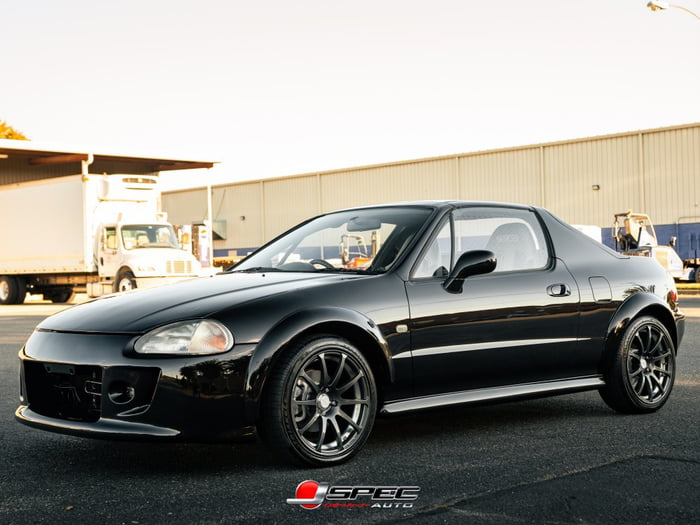 Honda Crx DEL-SOL(BLACK) - 9GAG