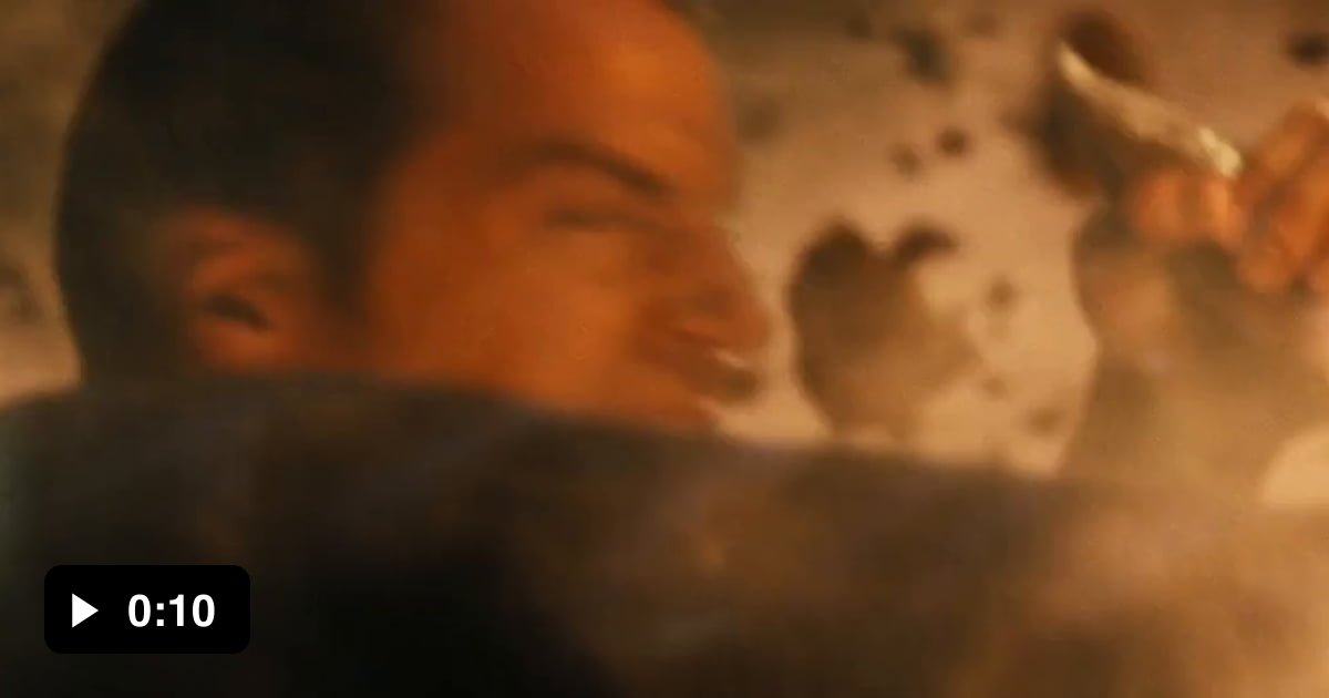 In Batman v Superman (2016), if you slow down footage, you can see ...