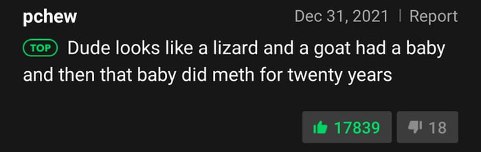 Meth head lizard-goat - 9GAG