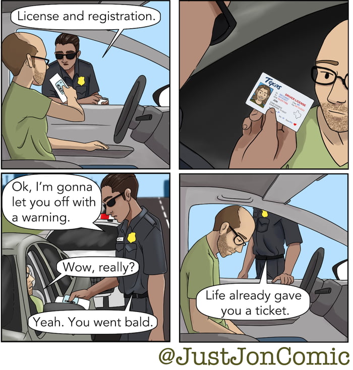 Getting pulled over - 9GAG
