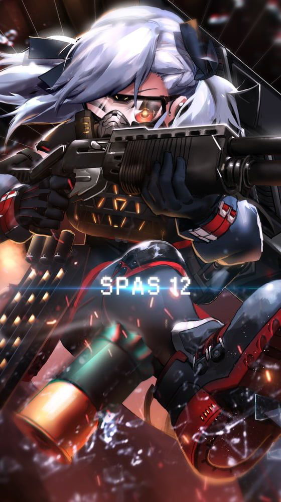 Italian Gun GF (Spas-12, Girl's Frontline) - 9GAG