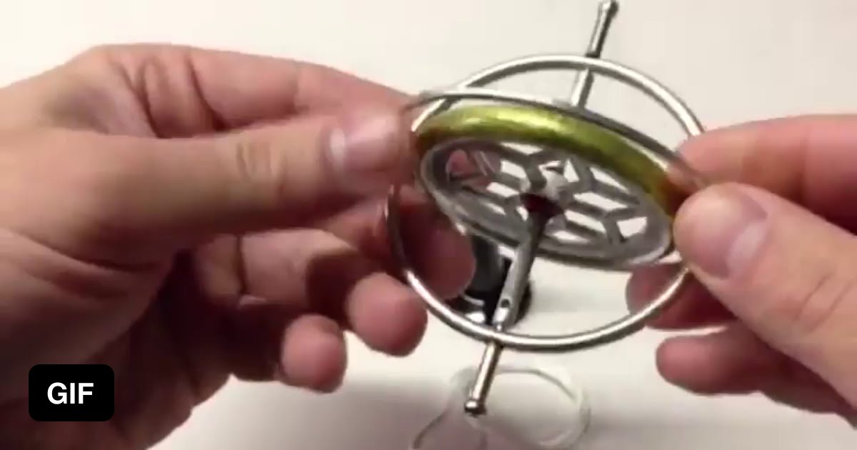 Creative Spinning Gyroscope for kids fun - 9GAG