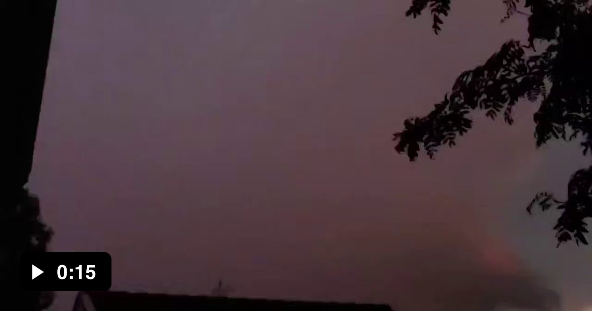 Caught this majestic lightning zapping three times in the same spot. - 9GAG