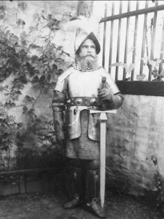 Josef Menšík, an early-20th-century Czech "reenactor", dubbed "the last ...