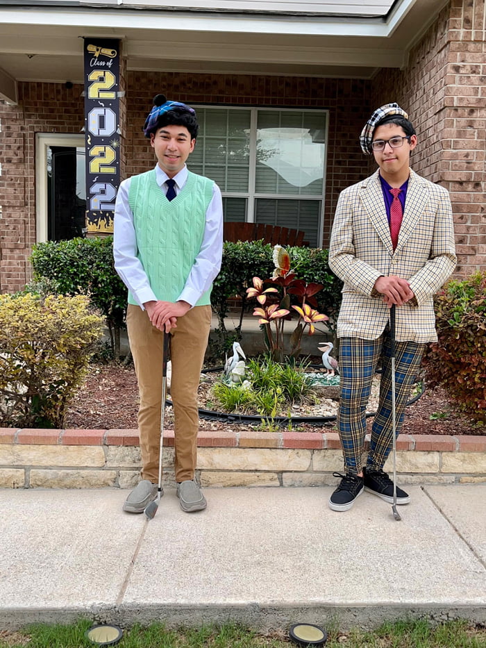 We went mini golfing so of course we had to dress as SpongeBob and ...