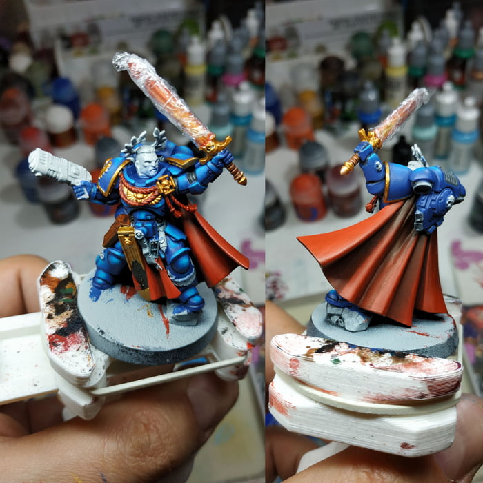 WIP of the Primaris Captain of the Imperium Magazine.(CC welcome) - 9GAG