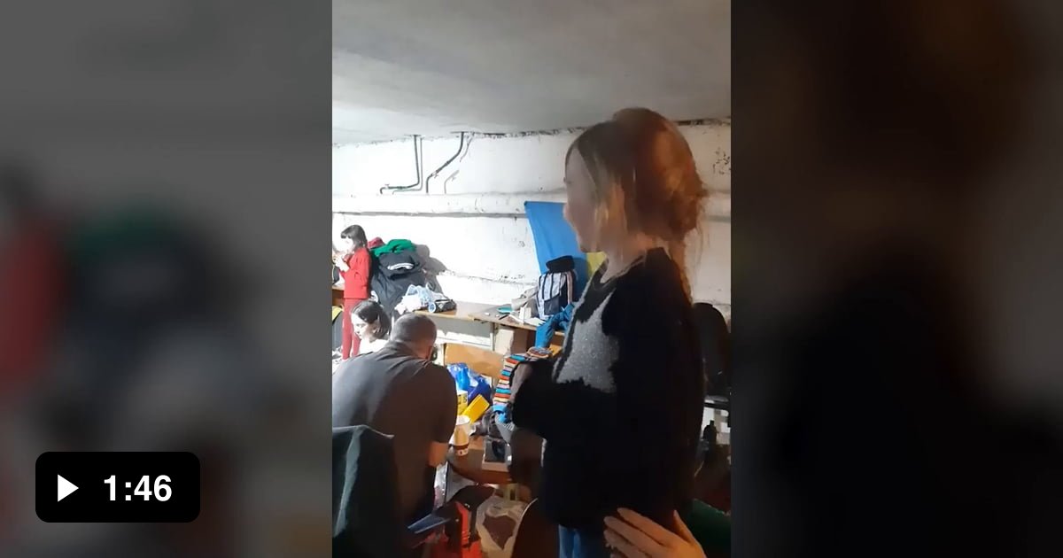 Singing from Kyiv bunker - 9GAG