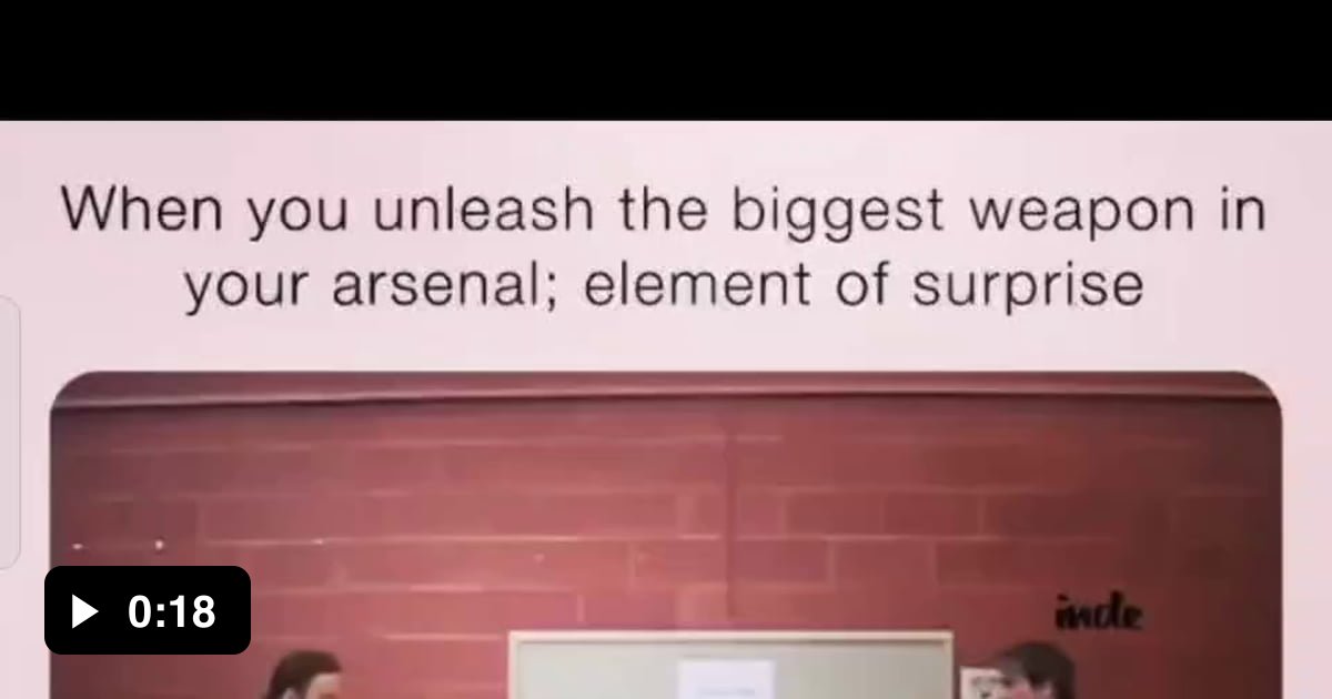 Never let them know your next move - 9GAG