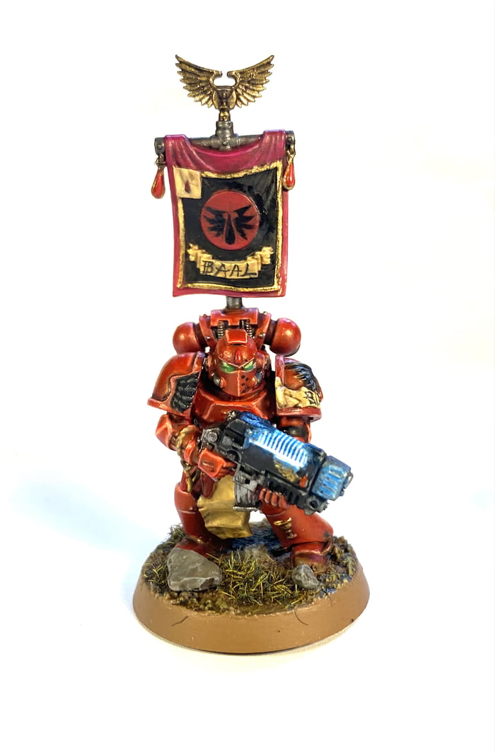 First try to free hand the banner. - 9GAG