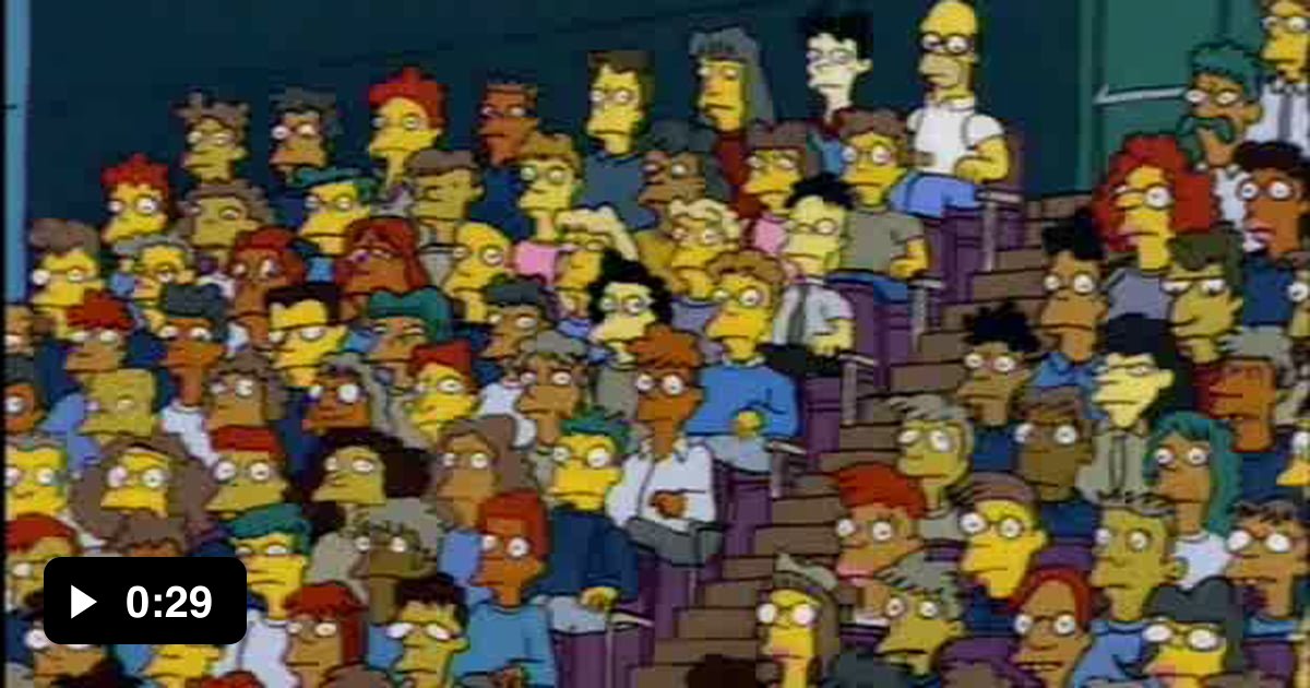Random Simpsons scene - 9GAG