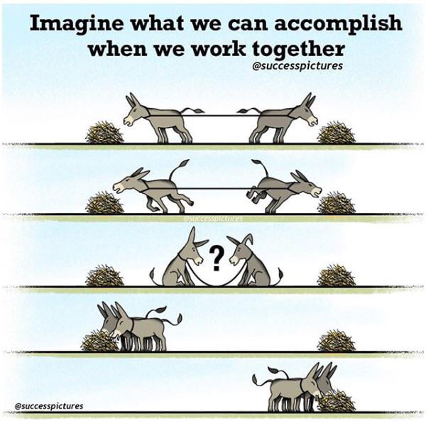 The Power of Cooperation - 9GAG