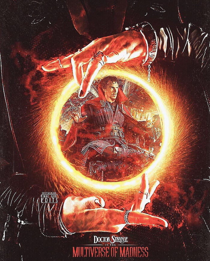 Doctor Strange In The Multiverse Of Madness Fan Poster By Finalgirl