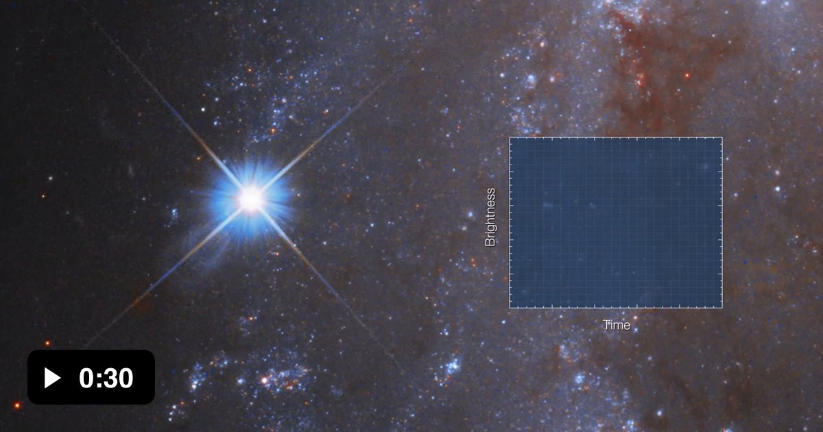 Hubble captures time lapse of supernova - 9GAG