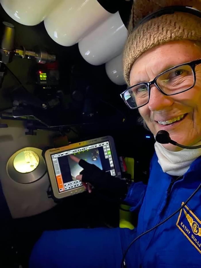 Former astronaut Kathy Sullivan became the first woman to reach ...