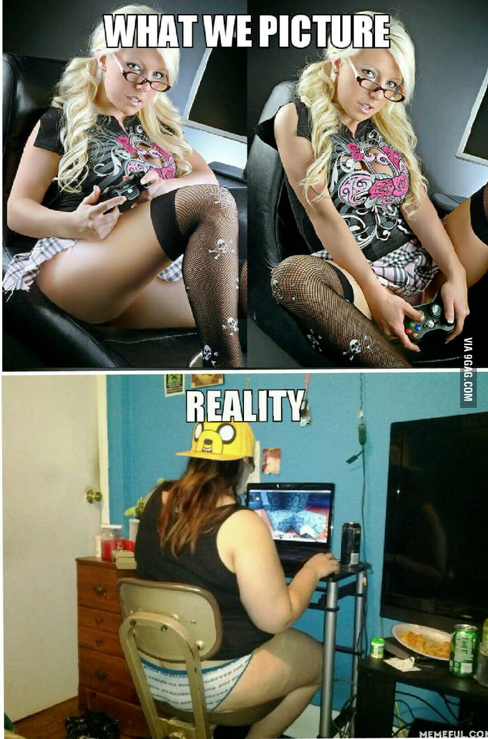 Gamer girls who talk like they're sucking on a lollipop - 9GAG