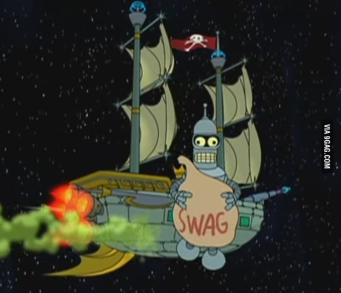 Bender had a whole bag of SWAG - 9GAG
