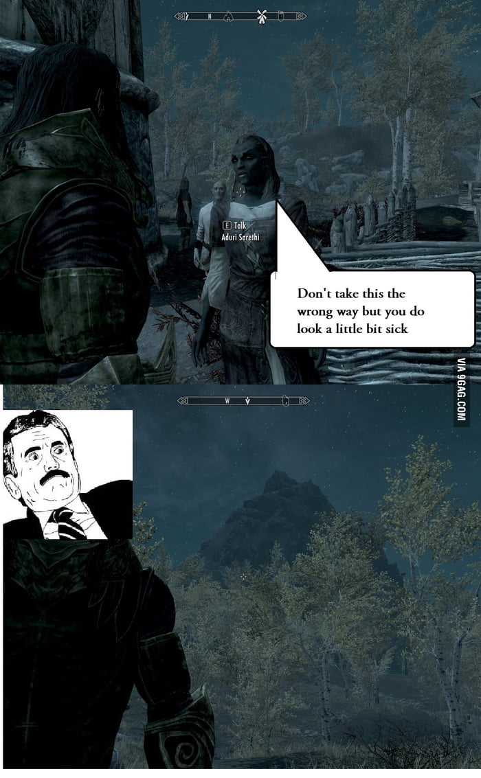 Skyrim looking sick - 9GAG