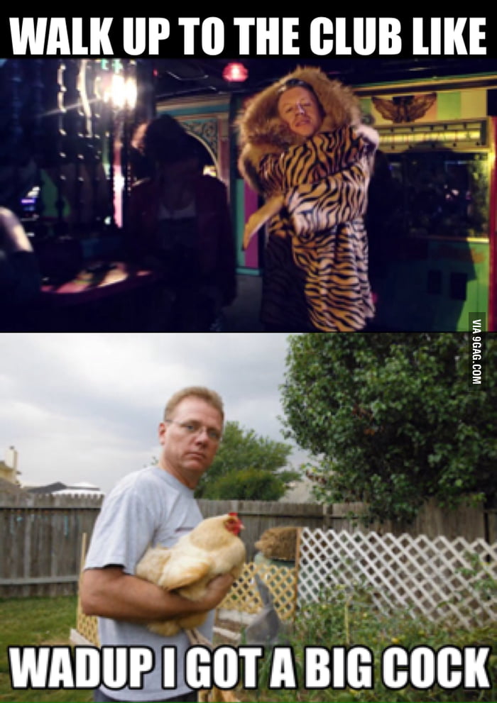 THAT'S A MIGHTY FINE COCK YOU GOT THERE SIR! - 9GAG