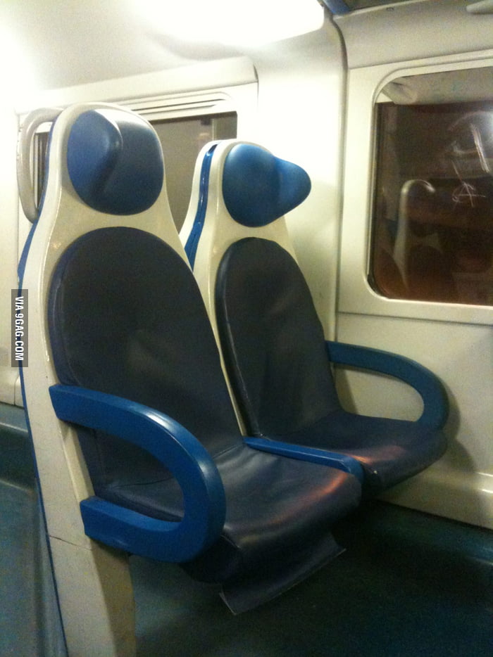 The most uncomfortable seats EVER! - 9GAG