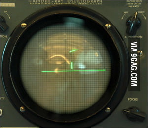 I present to you the world's first video game, the Cathode Ray Tube ...