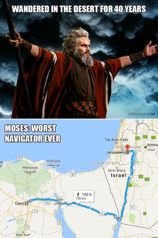 Thanks Moses - 9GAG