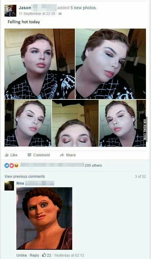 Goddammit Nina. - 9GAG