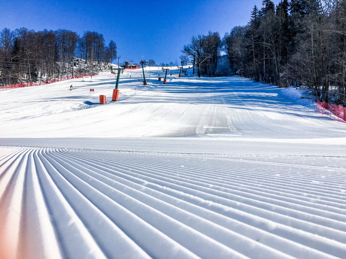 First one on this fresh slope - 9GAG