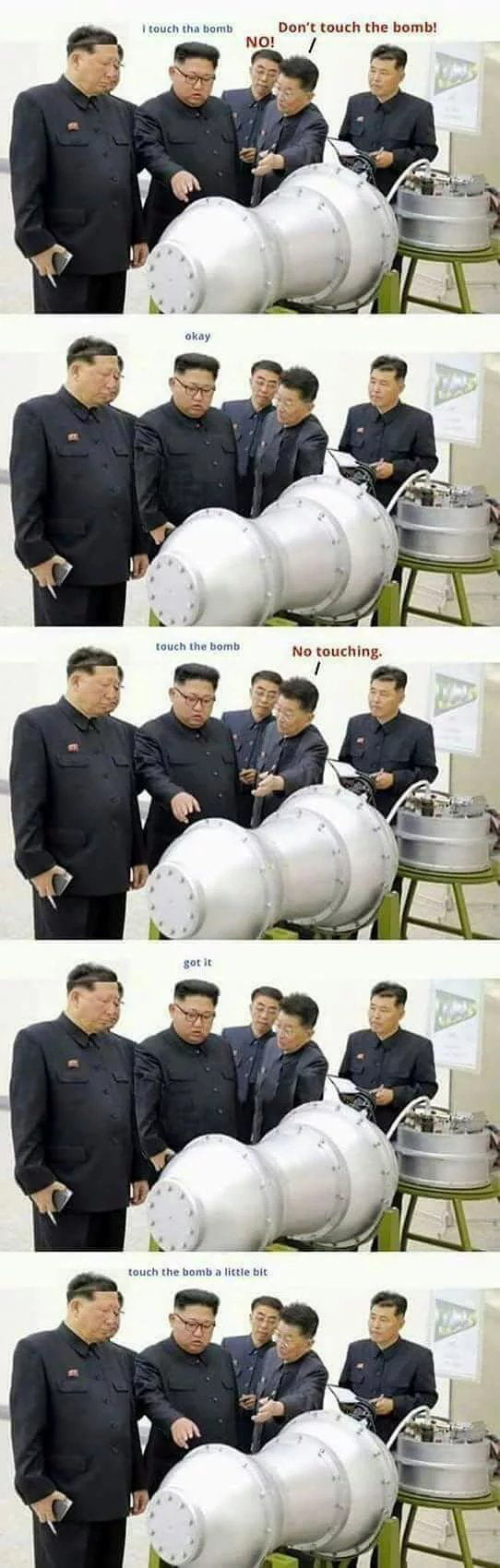 Toucha the bomb - 9GAG