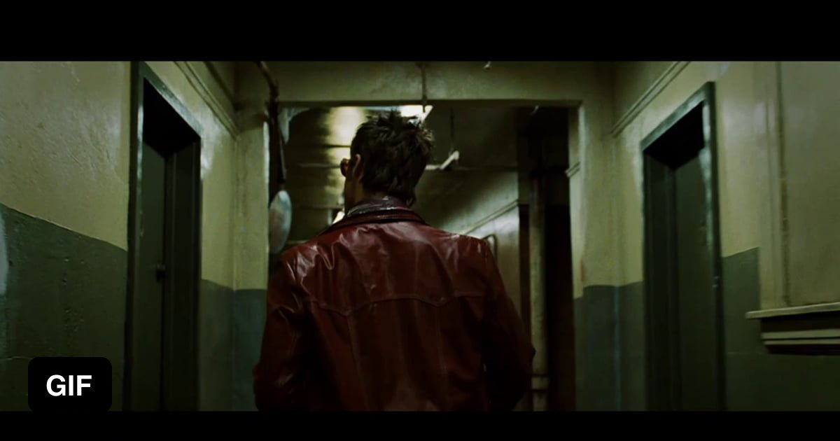In Fight Club, Tyler walks right past a convex mirror and has no ...