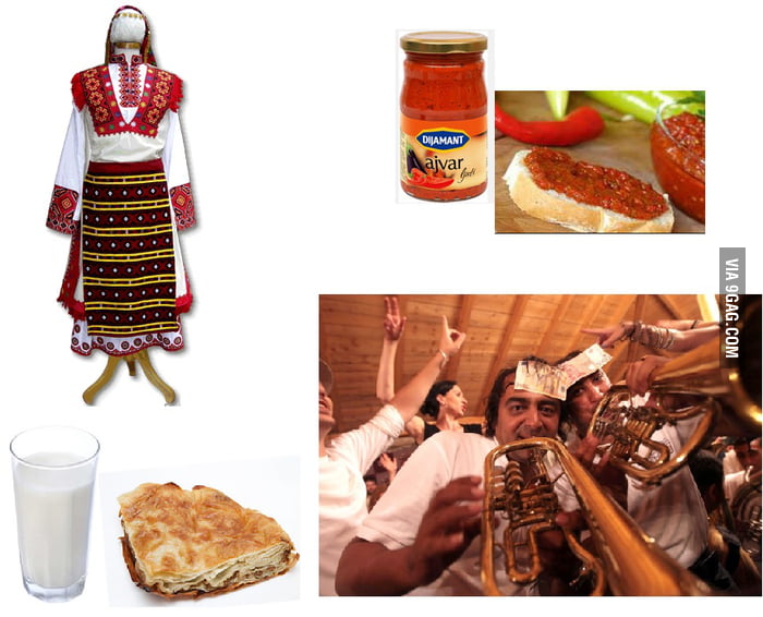 Balkan starter pack... just balkan things - 9GAG