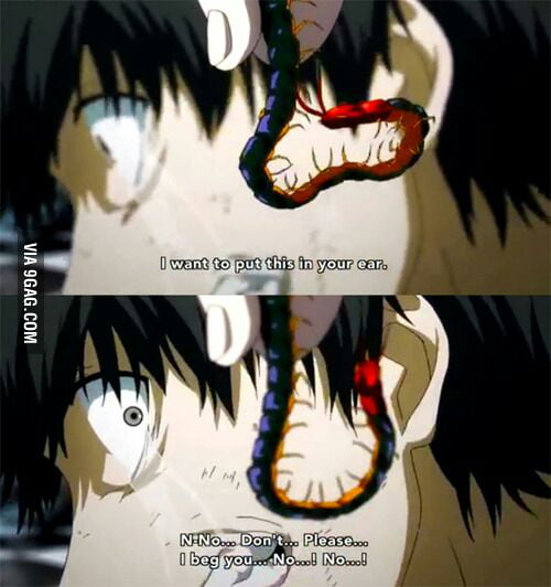 Do you know what kind of sound you hear, when you put a live Centipede ...