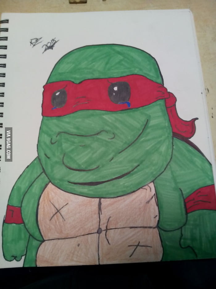 Fat ninja turtle - 9GAG