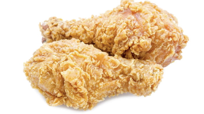 A fried chicken which looks like a crystal - 9GAG