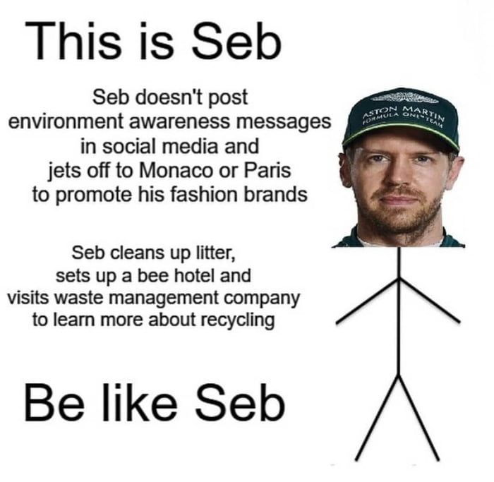Be like Seb - 9GAG
