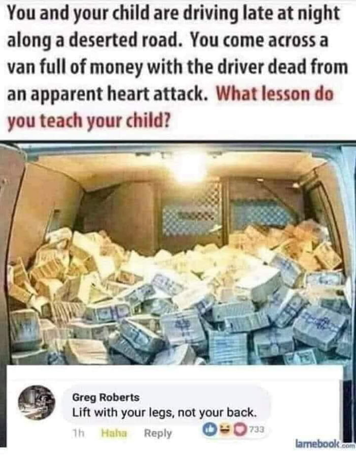 That's some solid parenting. - 9GAG