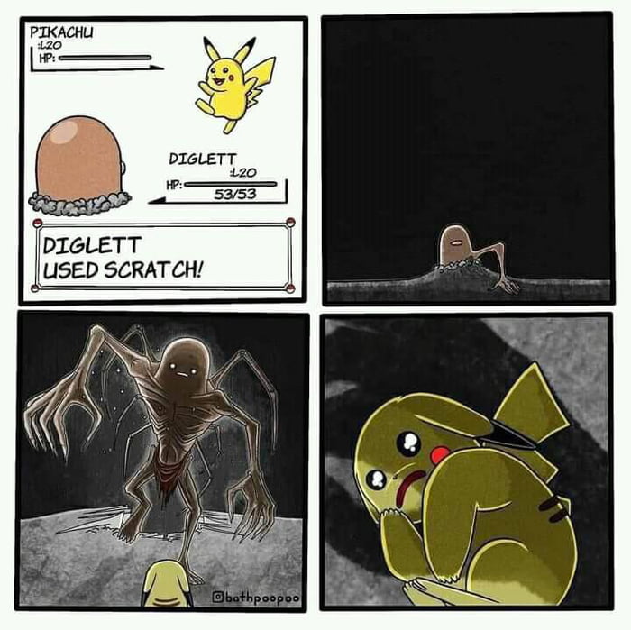 Diglett dynamax form - 9GAG